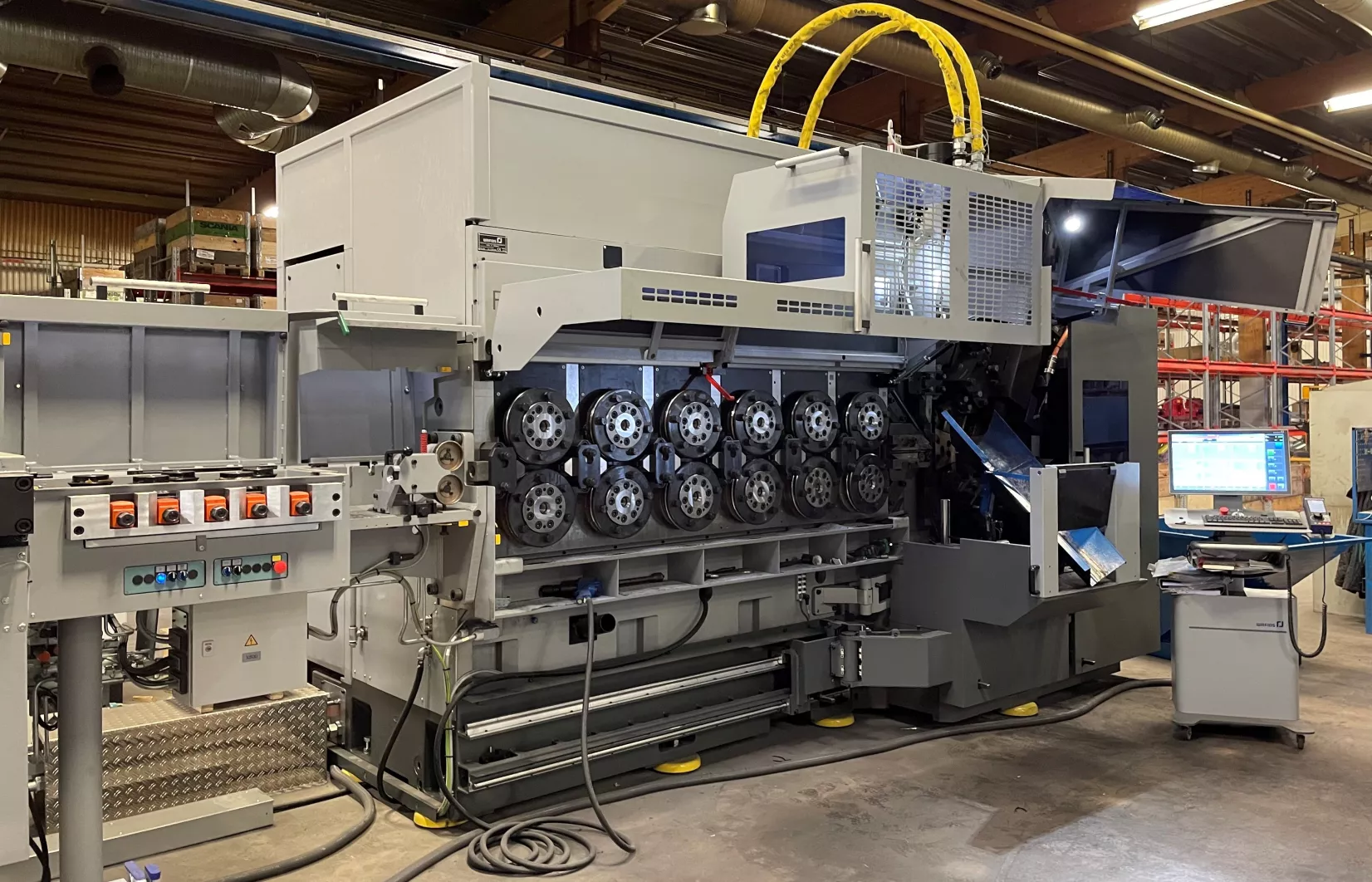 Biggest spring machine | Qimtek