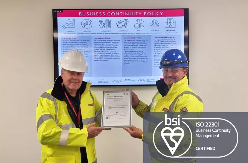 Business continuity certification | Qimtek