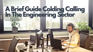 A Guide To Cold Calling In The Engineering Sector | Qimtek